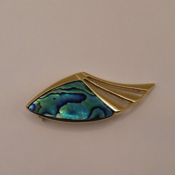 Ariki | Jewelry | Ariki Paua Shell Brooch | Poshmark